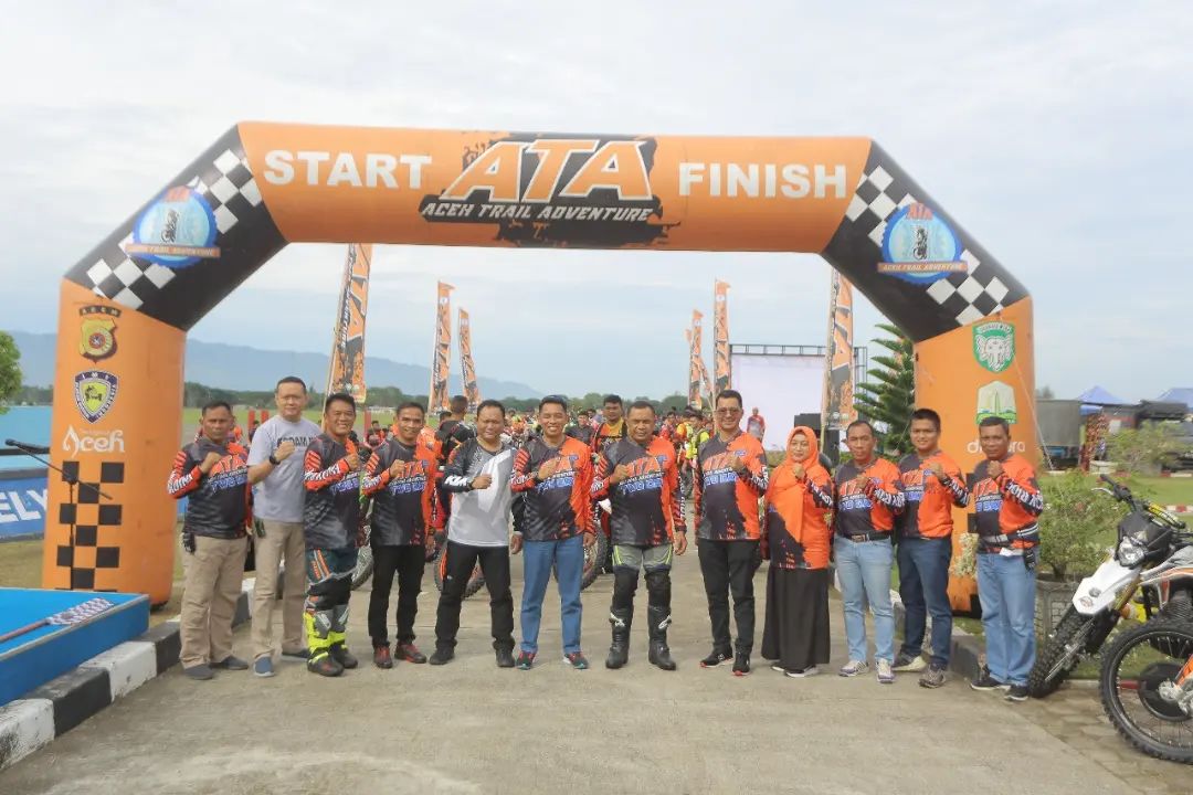 Gelaran Aceh Trail Adventure, Pangdam IM Lepas Ratusan Rider