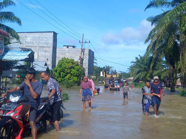 Desa Gelung Terparah Terdampak Banjir Aceh Tamiang
