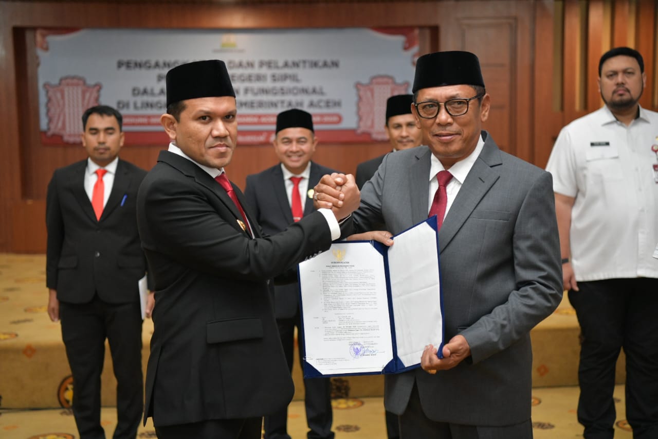 Alhudri Ditunjuk jadi Plt Sekda Aceh