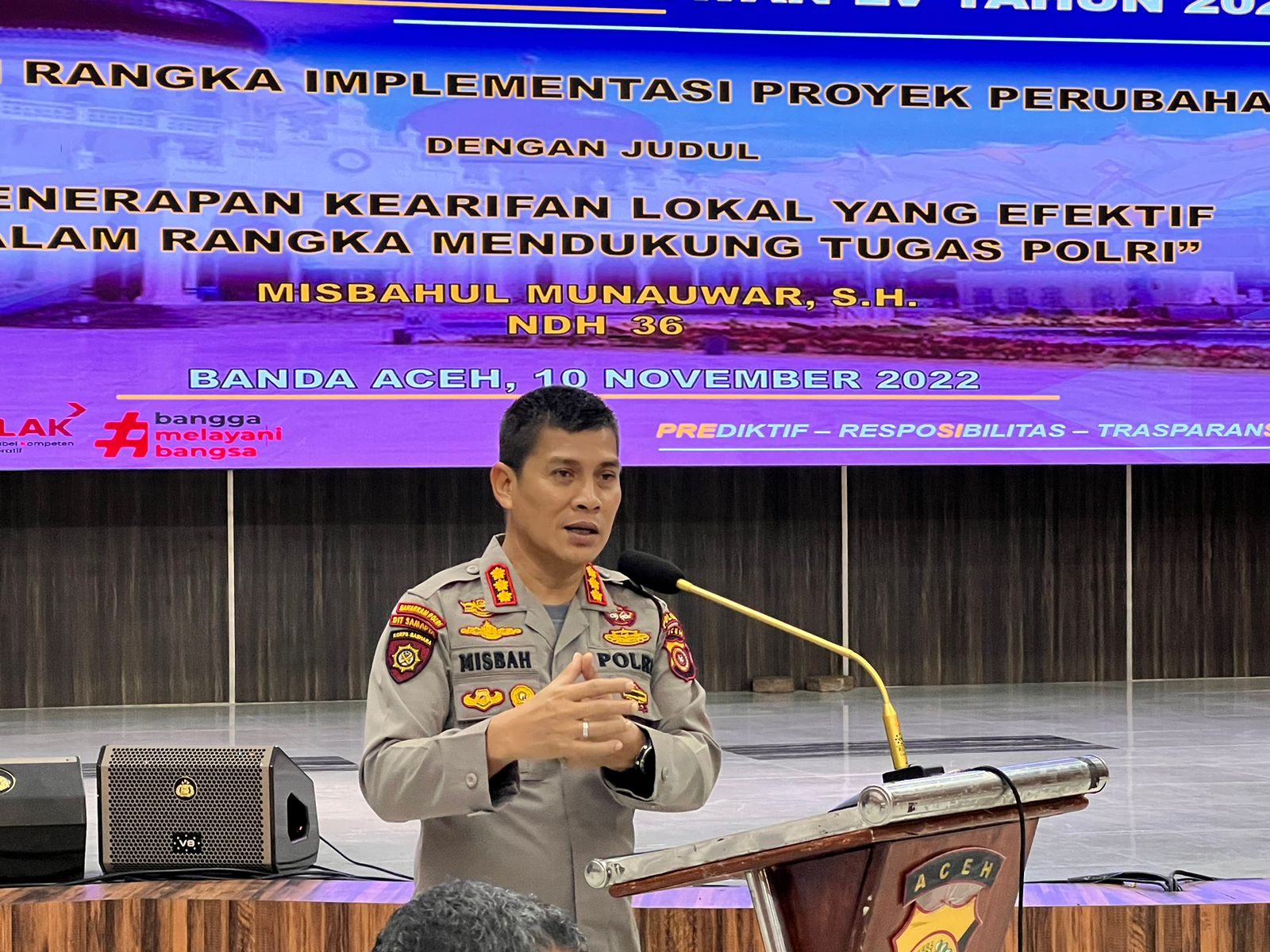 Kombes Pol Misbahul Munauwar Adakan Workshop PKN Tingkat I Angkatan LV 2022
