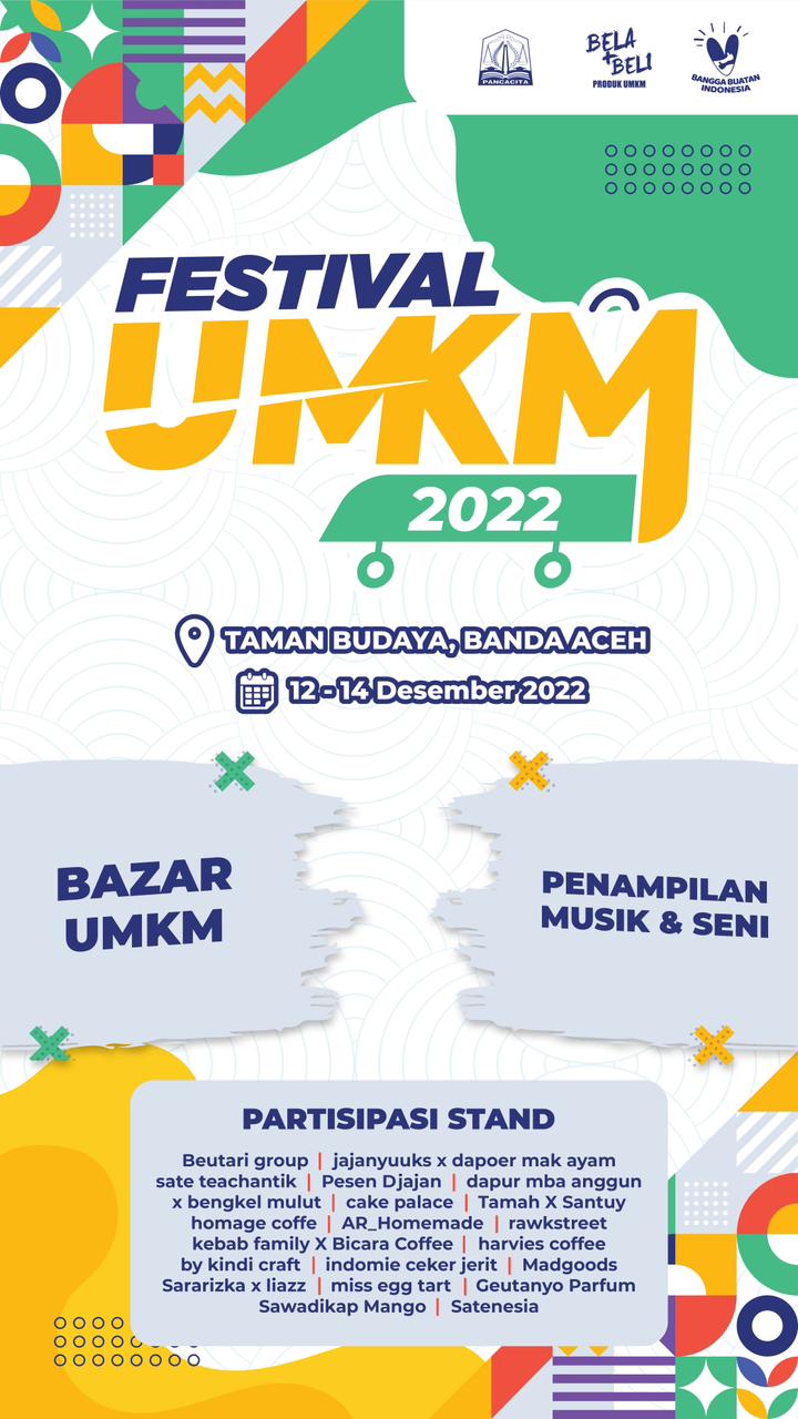 Ada Festival UMKM di Taman Seni dan Budaya, Yuk ke Sana!