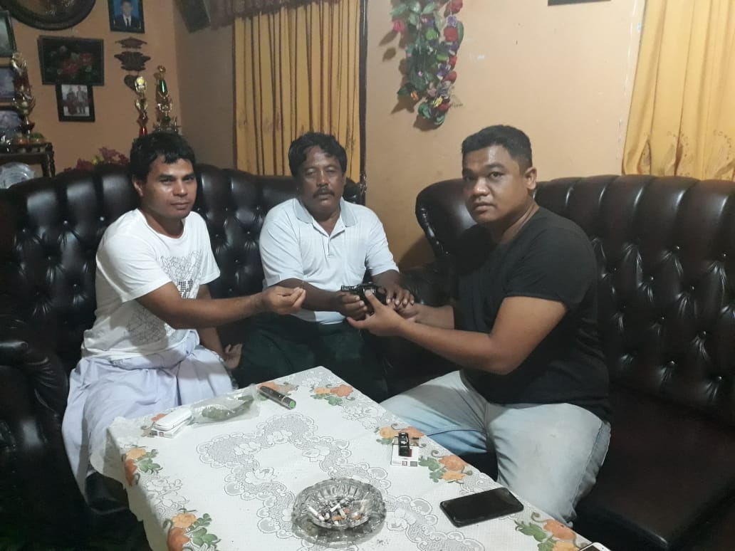 Keuchik di Nagan Raya Temukan Sepucuk Pistol Revolver Rakitan