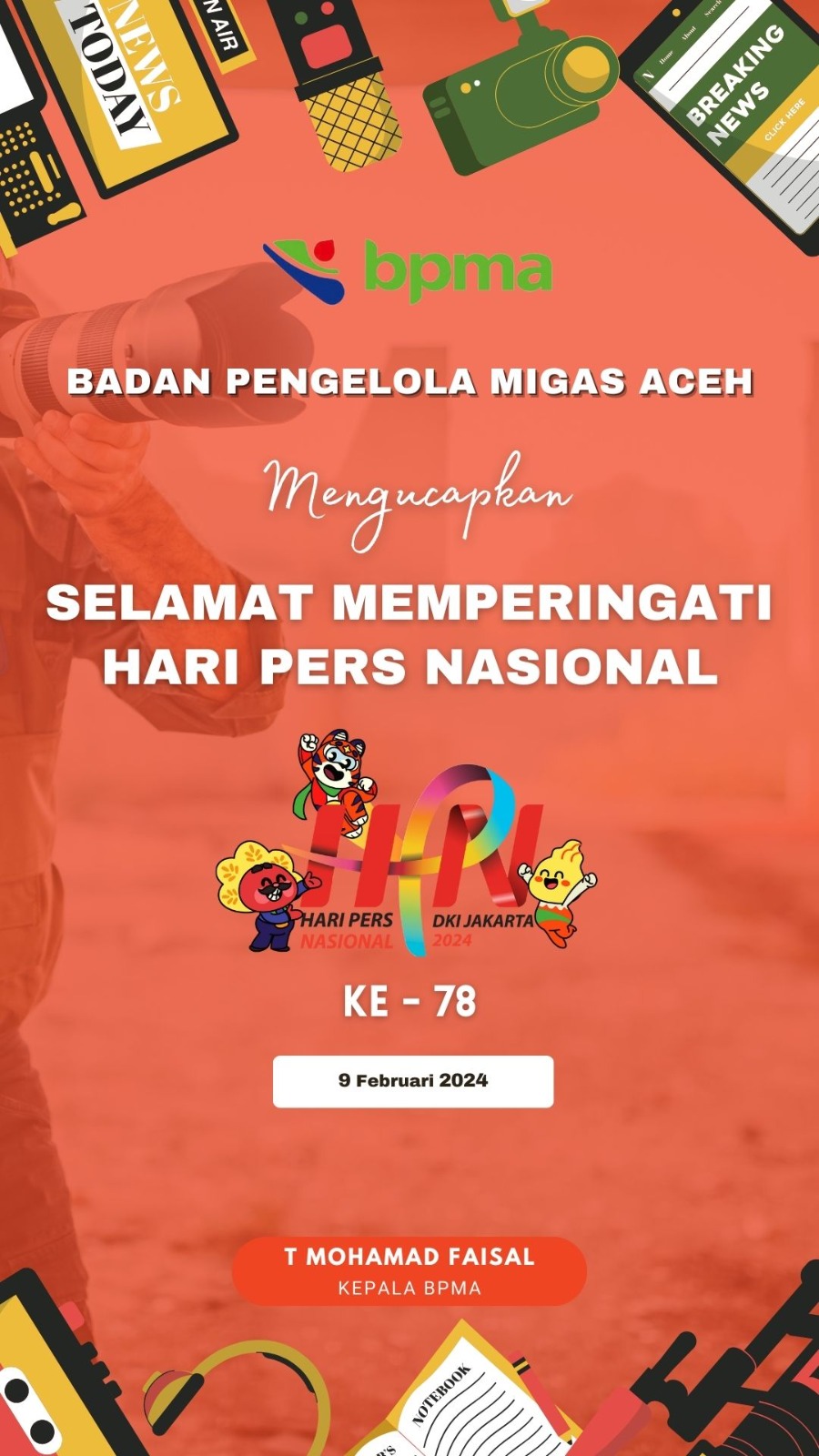 Irawan Pandu Negara Dilantik Sebagai Sekretaris BPMA